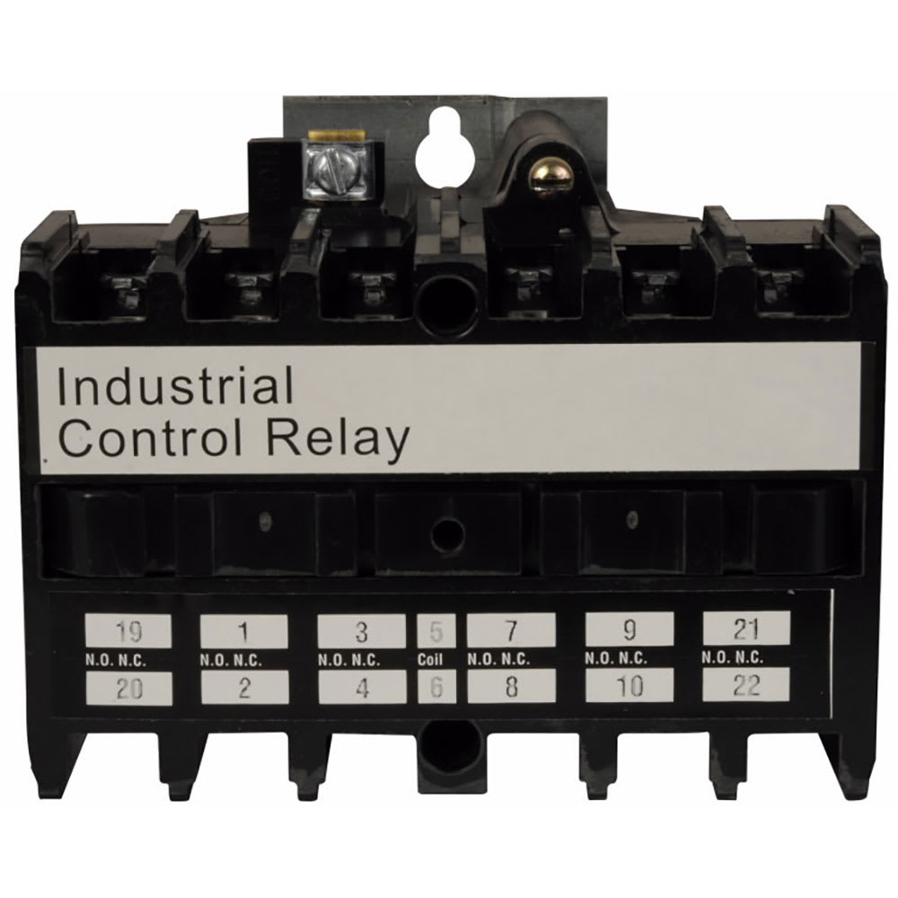 Eaton - Cutler Hammer - AR6W - 6 POLE AR RELAY WITH 6 BLANK CAVITIES ...