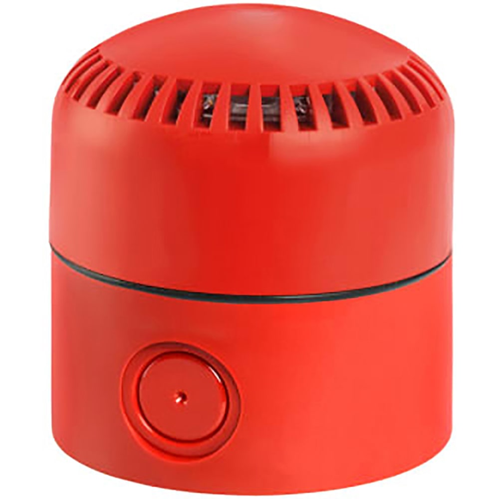 RS PRO - 2222455 - Red 64 Tone Electronic Sounder 120VAC 240VAC 115dB ...