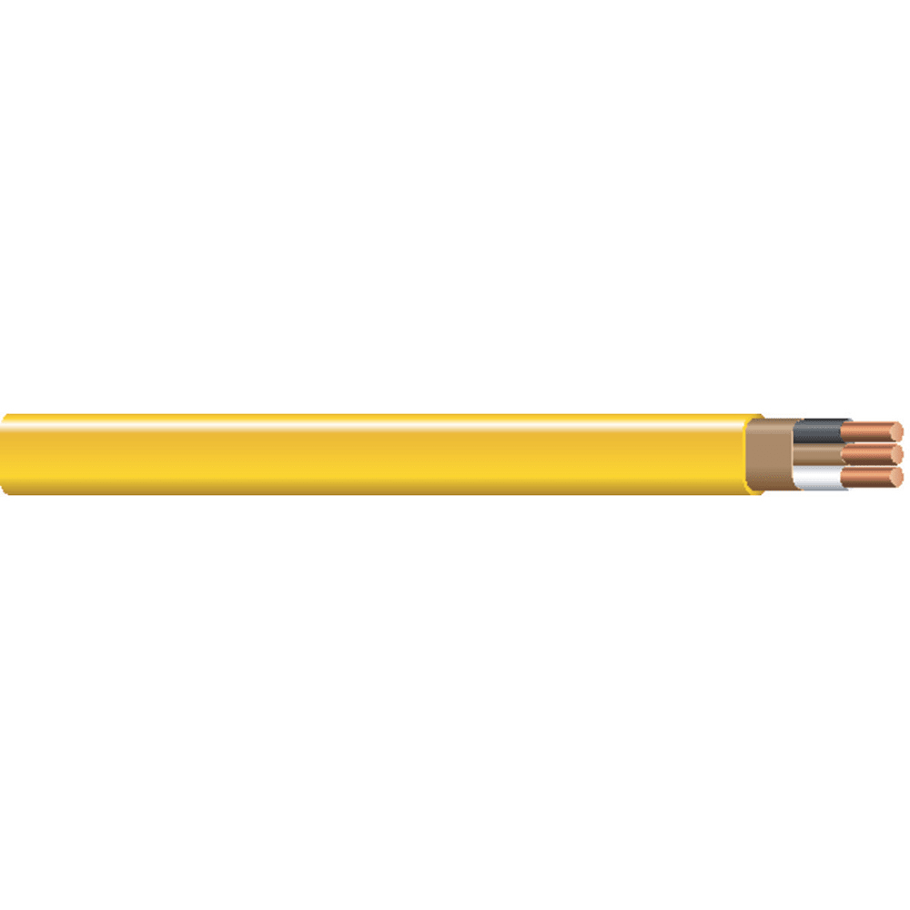 Southwire - 28827423 - Nonmetallic-Sheathed Romex Cable, 14-2 NM W/G ...