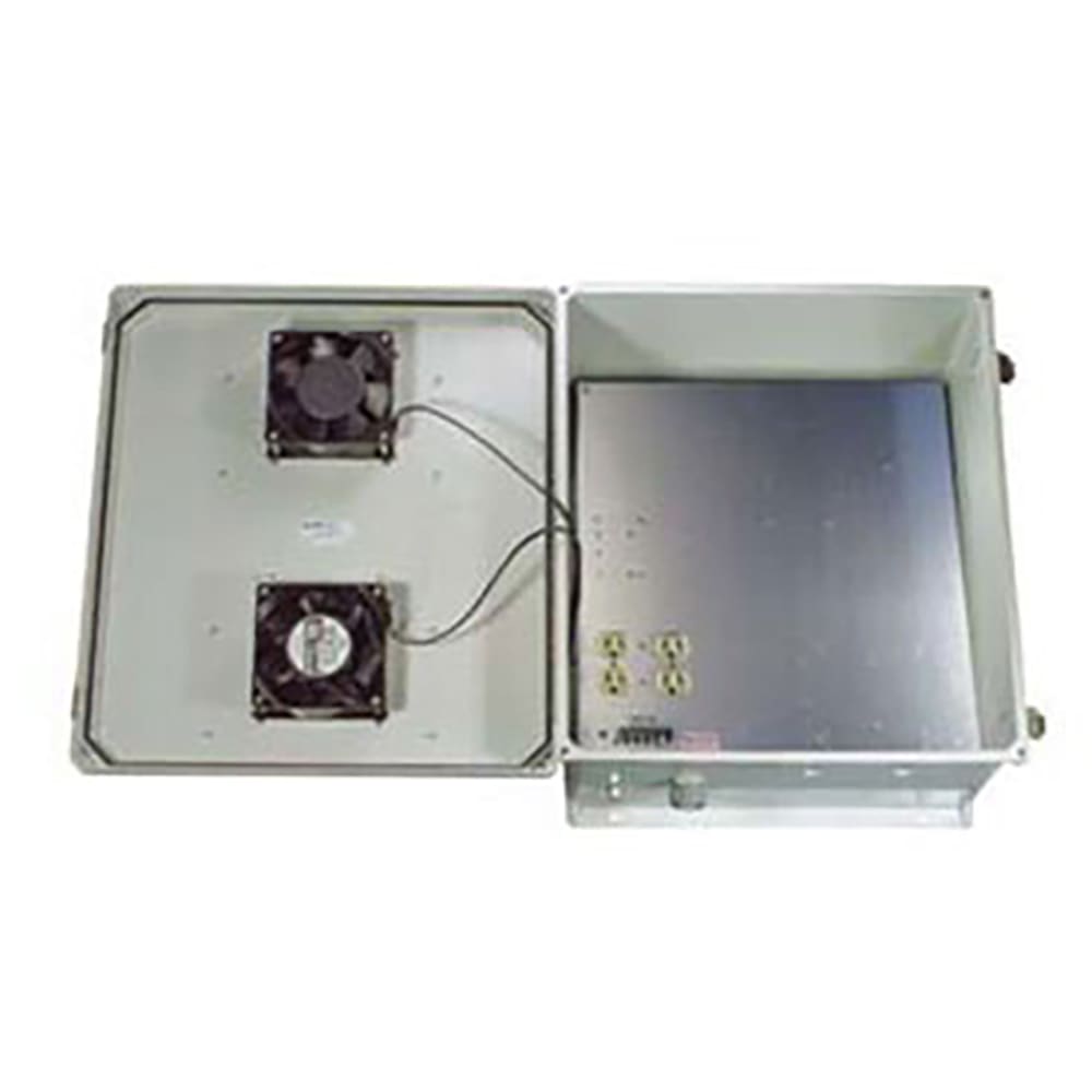 Transtector Systems - TEF181608-10F - ENCL FRP 18x16x8 W/DUAL FANS ...