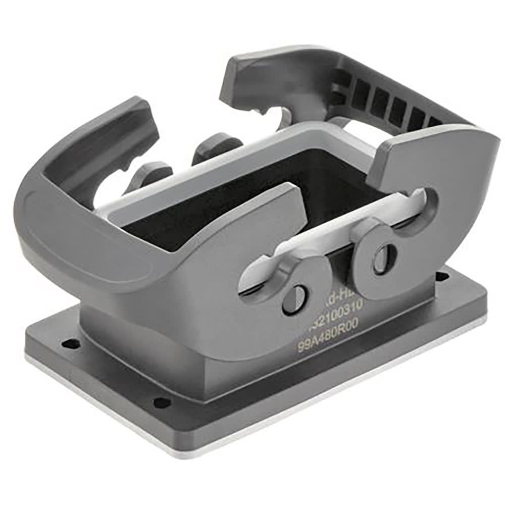 HARTING - 19432100310 - Han-Eco 10B Rear Fit Housing, Double Lever, w/o ...