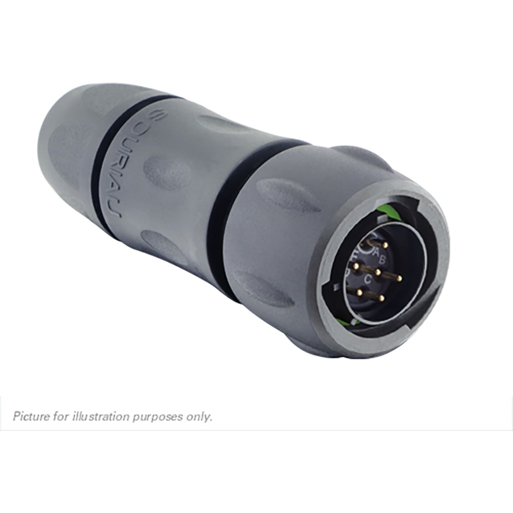 Souriau-Sunbank by Eaton - UTSX6JC10E98PW - Connector, Straight Plug ...