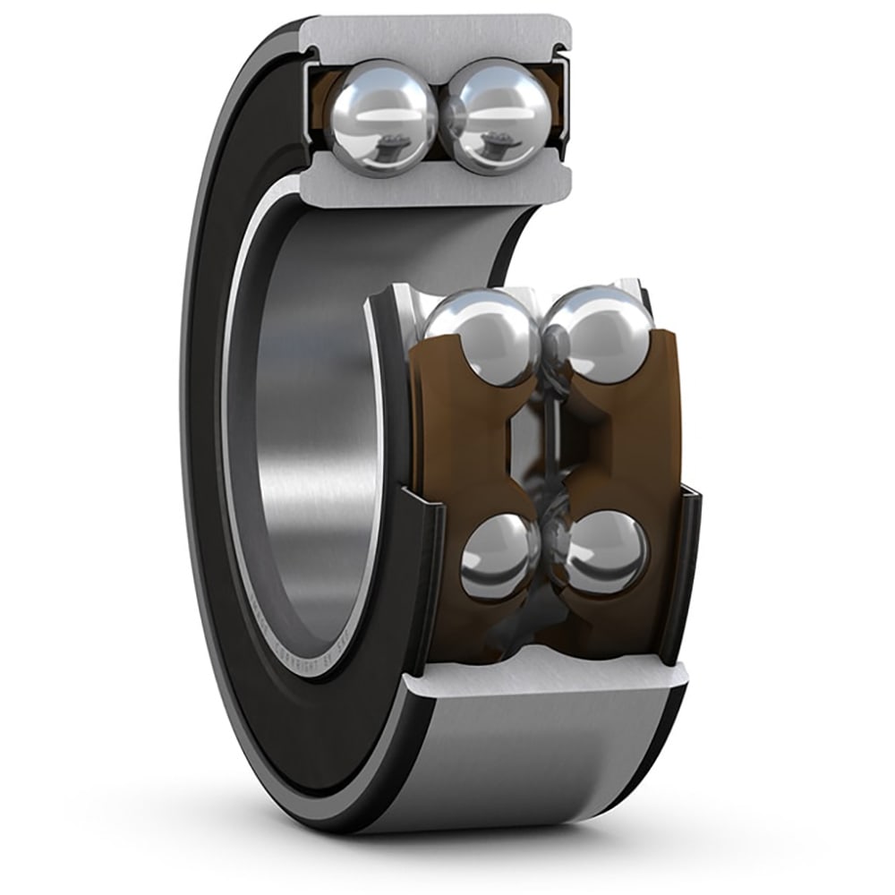 SKF - 3204 A-2RS1/C3W64 - Angular Contact Ball Bearing, Double Sealed - RS