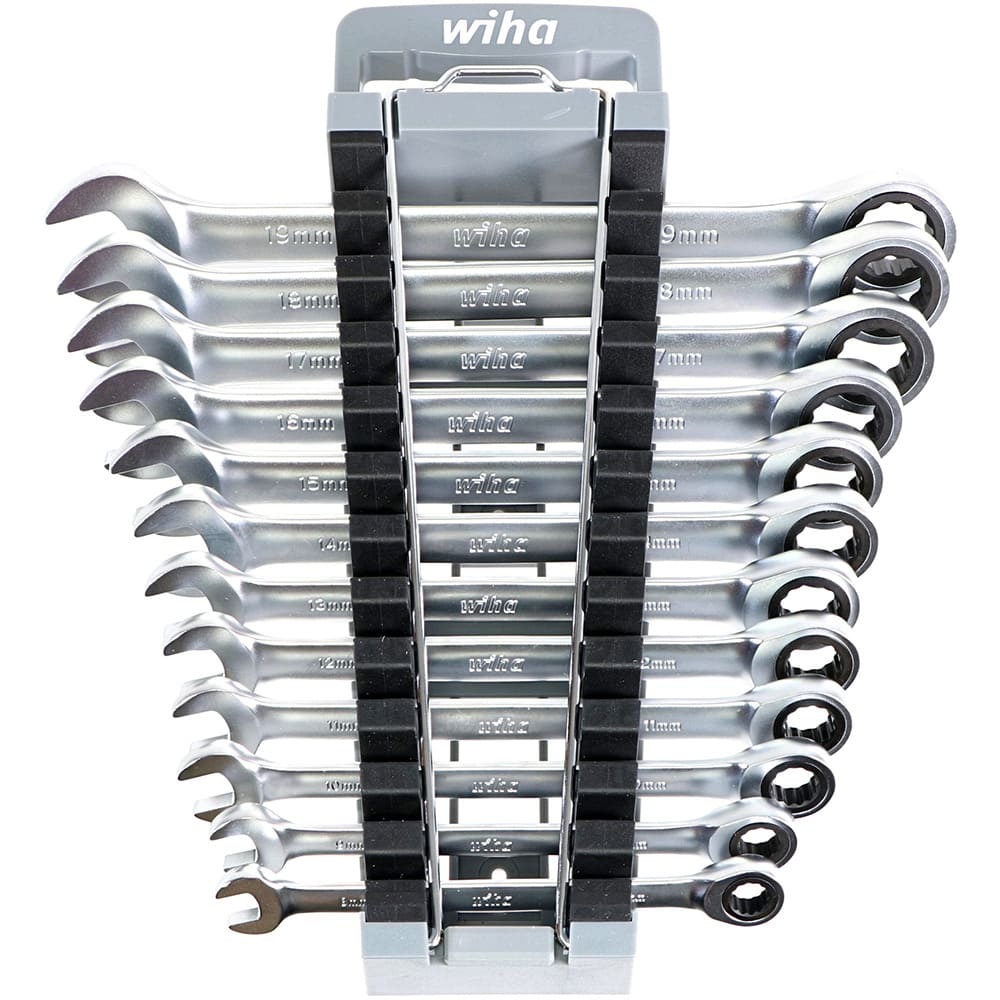 Wiha Tools - 30391 - Combination Ratchet Wrench Set - Metric, 12 Piece - RS